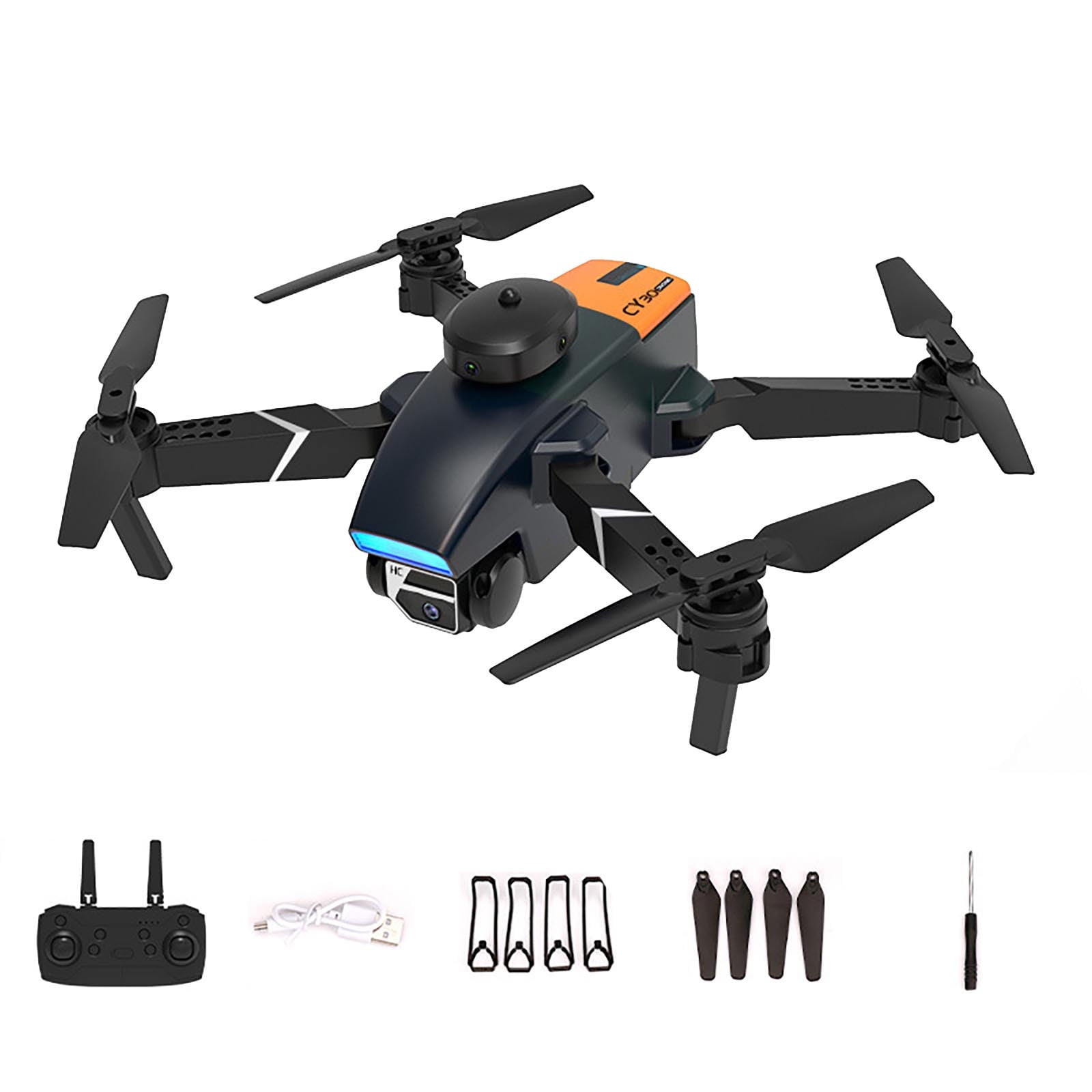 Foldable Drone With 4K Hd Camera Outdoor Obstacle Avoidance Quadcopter ...