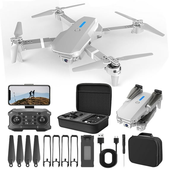 Foldable Drone with 1080P Camera for Beginners, WiFi FPV Live Video ...