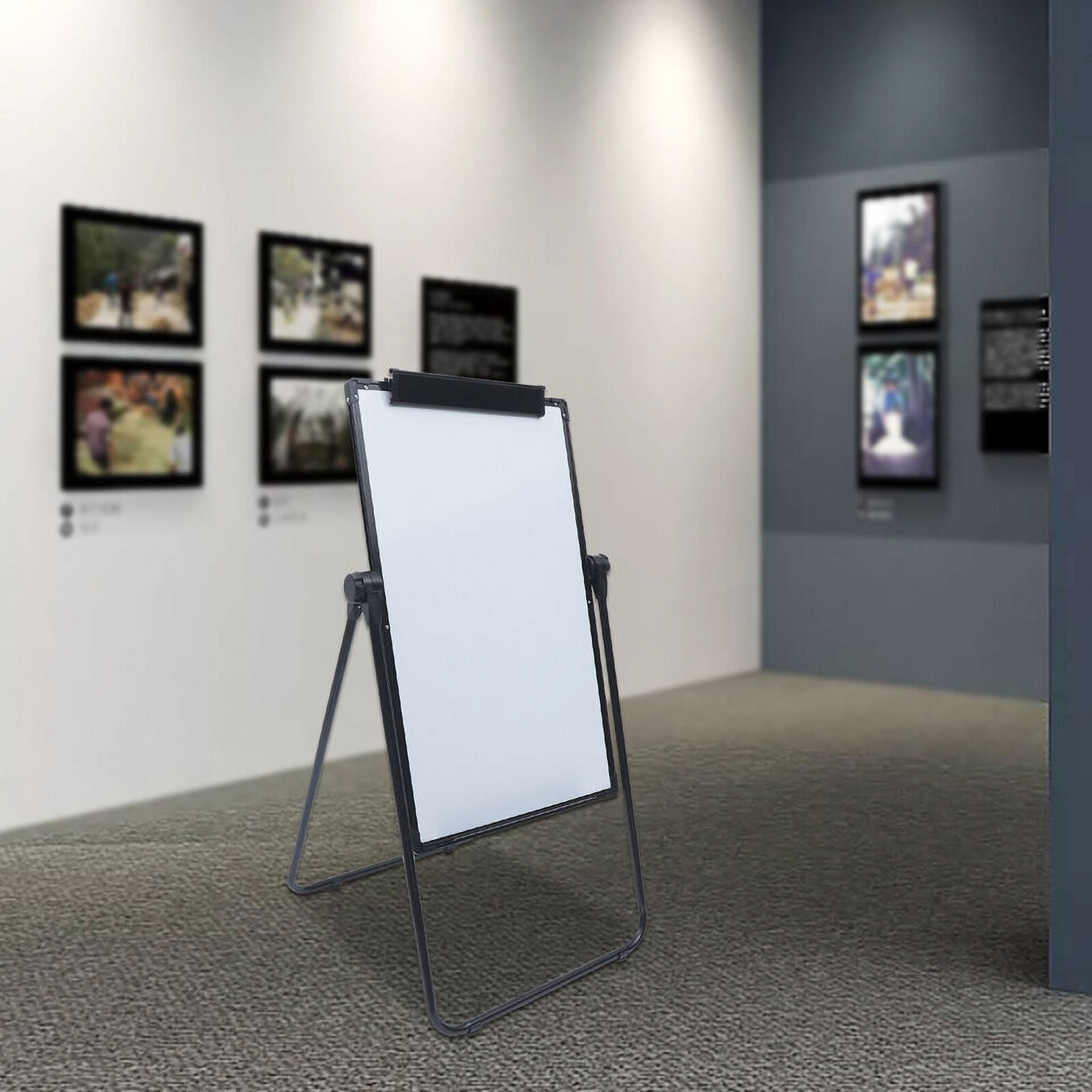 Foldable Dry Erase Board with Stand, Portable Whiteboard, Height ...