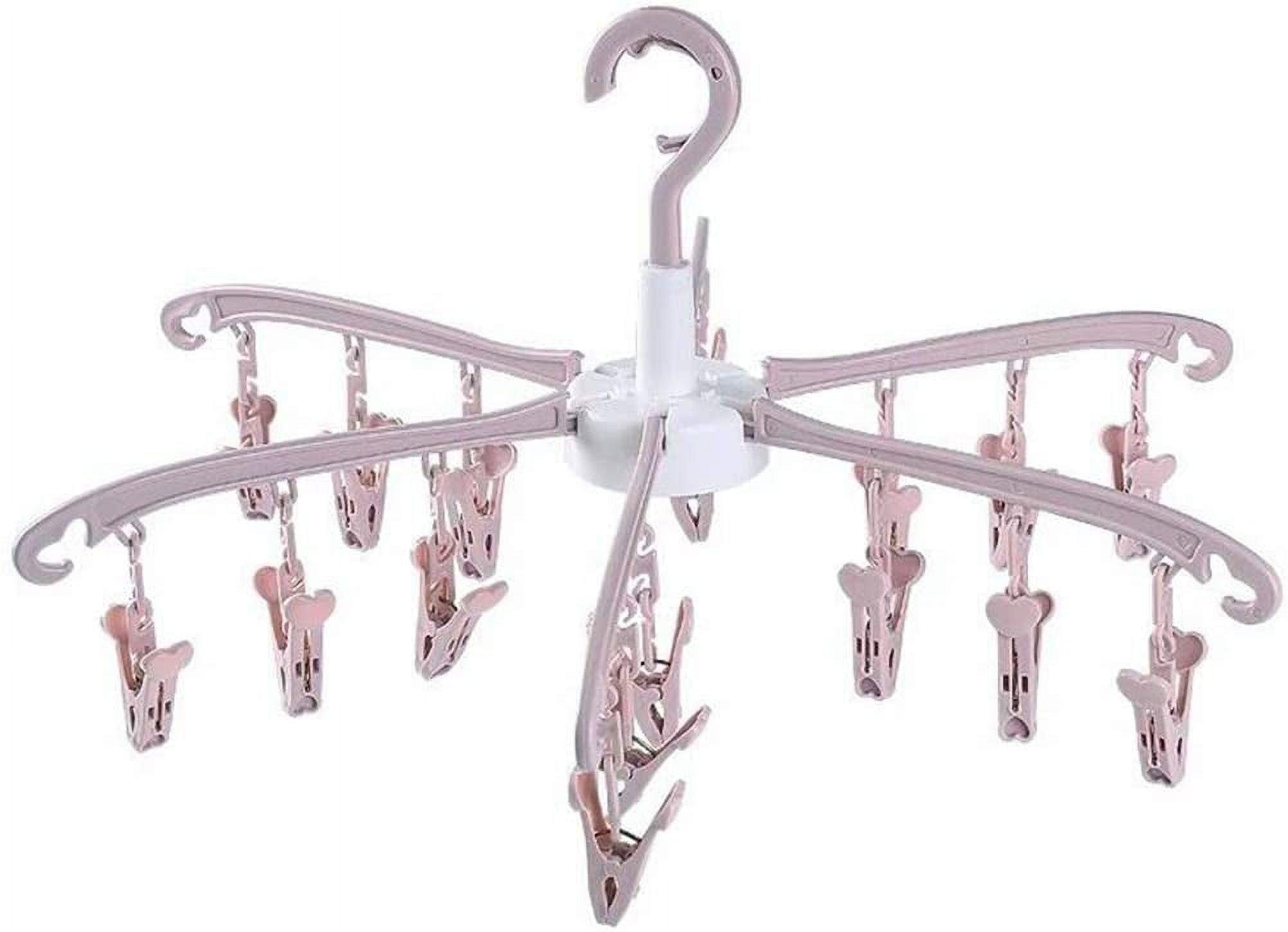 Foldable Drying Rack Clips - Portable Collapsible Clothes Drying Rack ...