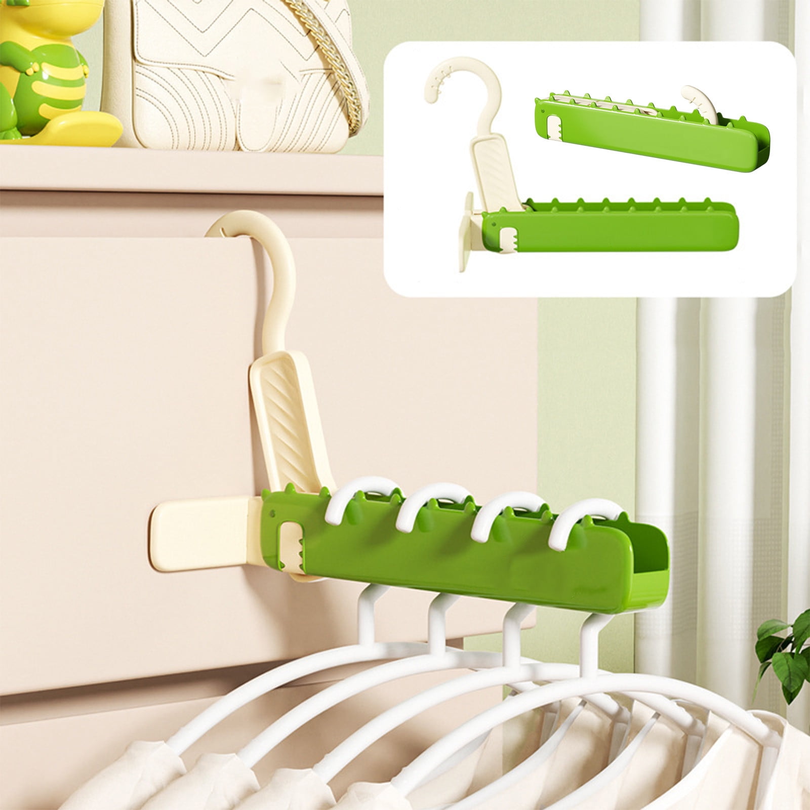 Foldable Drying Rack, Green Portable Folding Clothes Drying Rack, Space ...