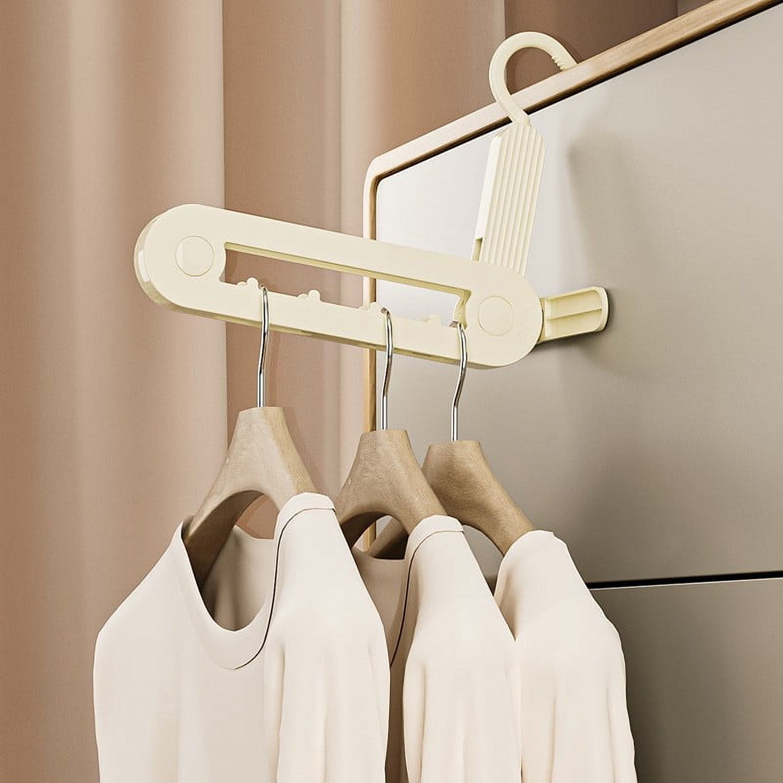 Foldable Drying Rack Portable Travel Indoor Drying Rod Compact Folding ...