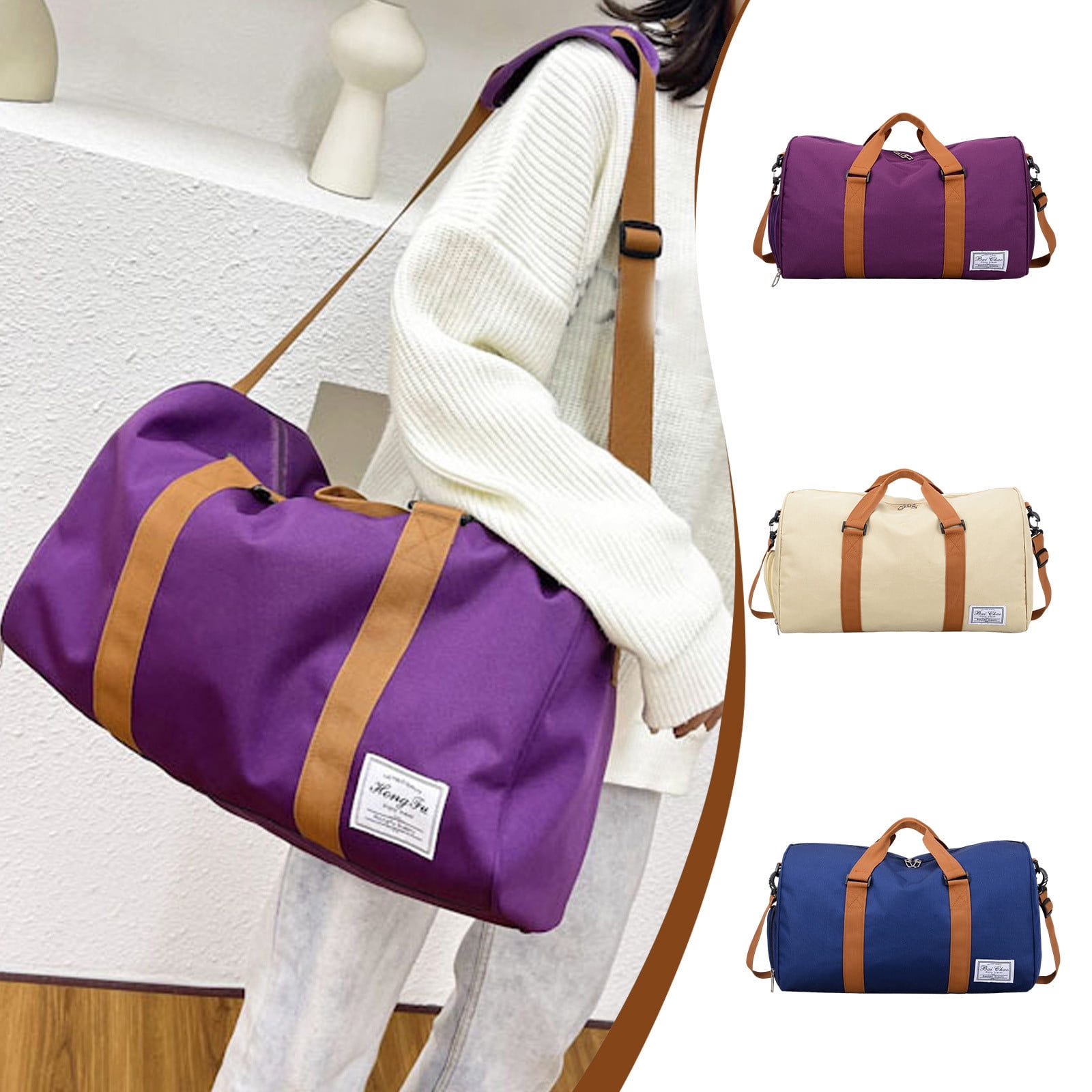 Foldable Duffel Bag,Travel Tote,Carry On Luggage,Sport Duffle,Weekender ...