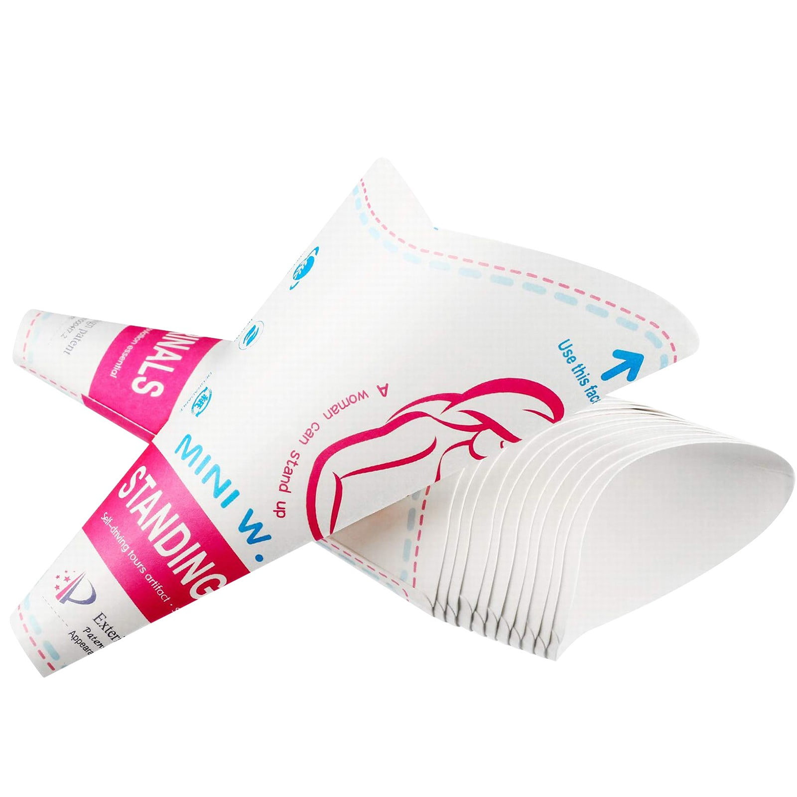 Foldable And Dustpan Set 12pcs Disposable Female Urination Device ...