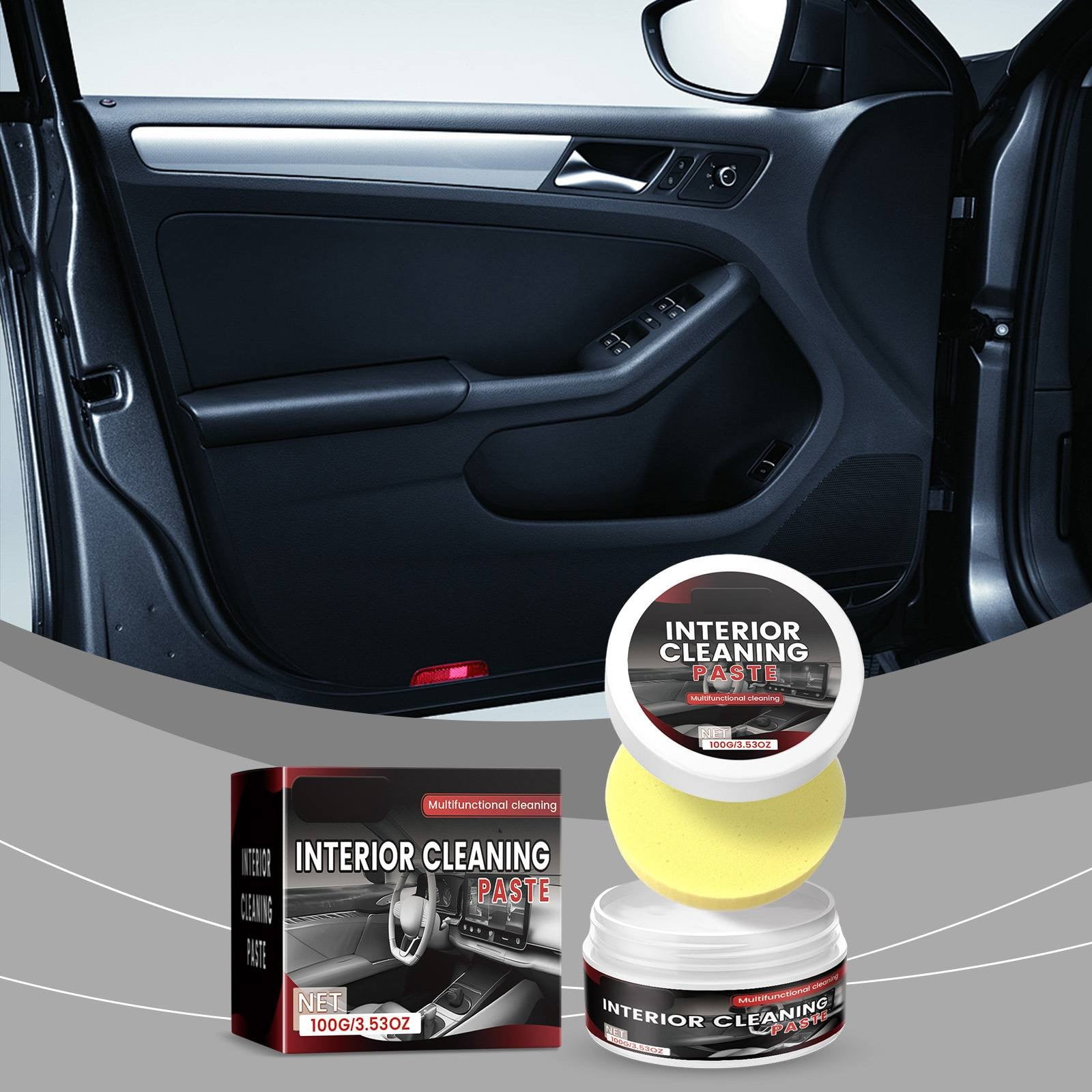 Foldable And Dustpan Set Car Interior Polish Car Interior Restorer ...