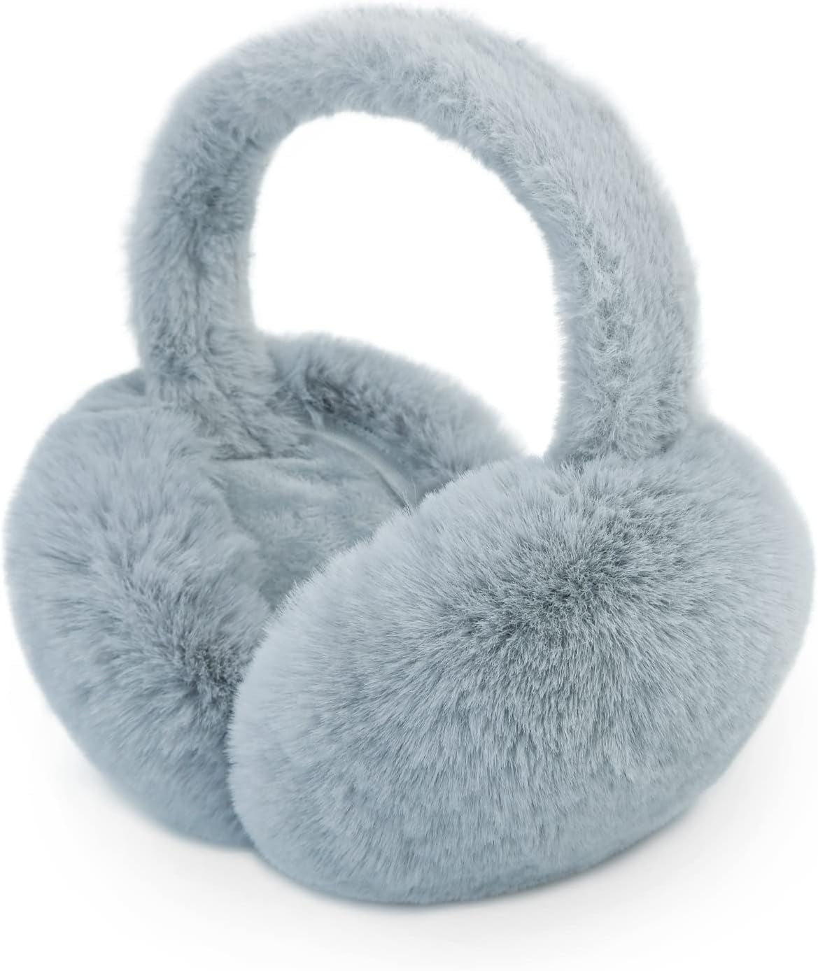 Foldable Ear Muffs for Women Cold Weather Fluffy Earmuffs Winter Warm ...