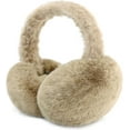 Foldable Ear Muffs for Women Cold Weather Fluffy Earmuffs Winter Warm ...
