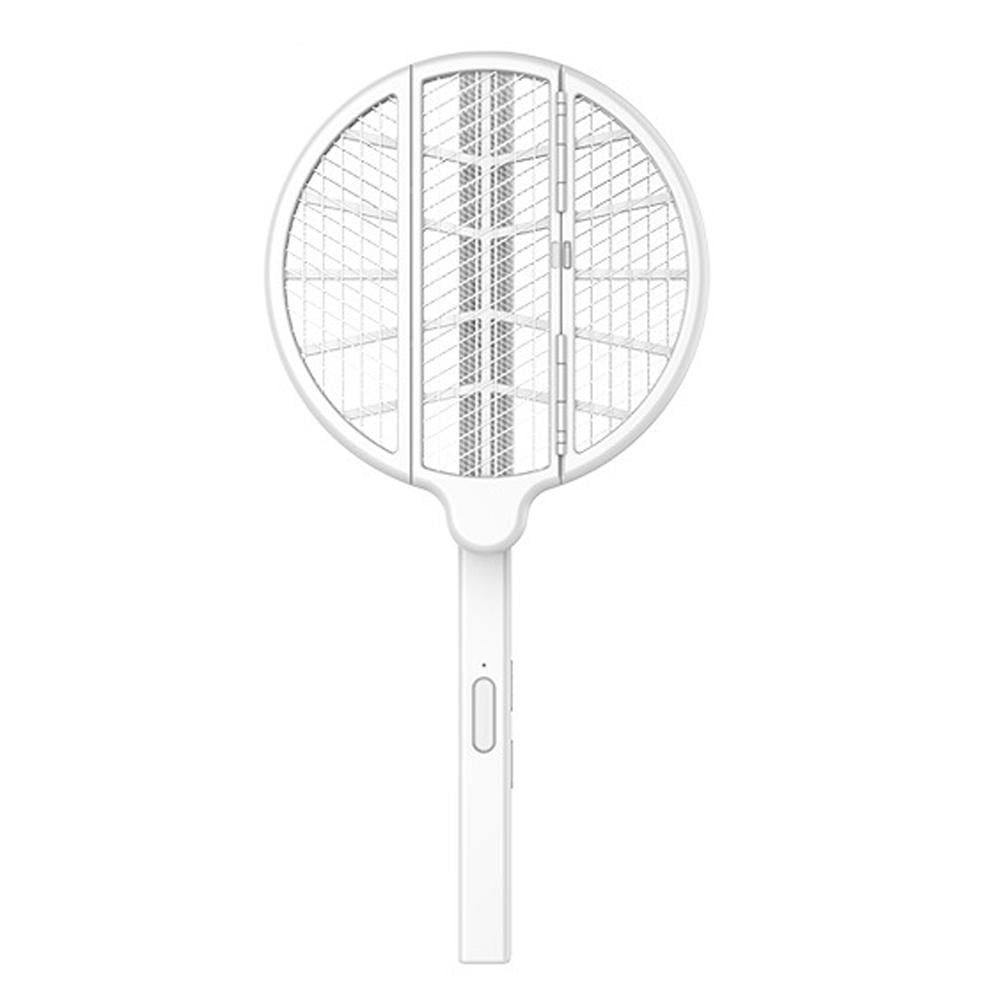 Foldable Electric Fly Swatter Racket, Automatic Mosquito Attracting ...