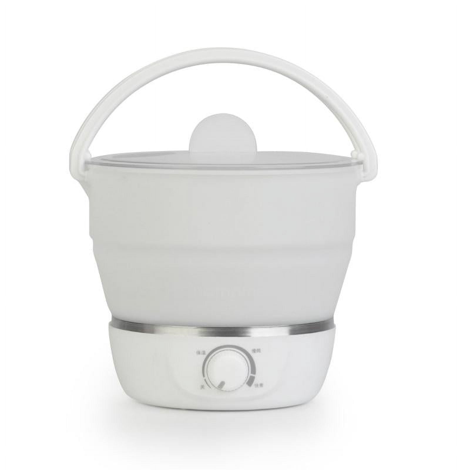 Foldable Electric Hot Pot Portable Multifunctional Electric Stew Pot ...