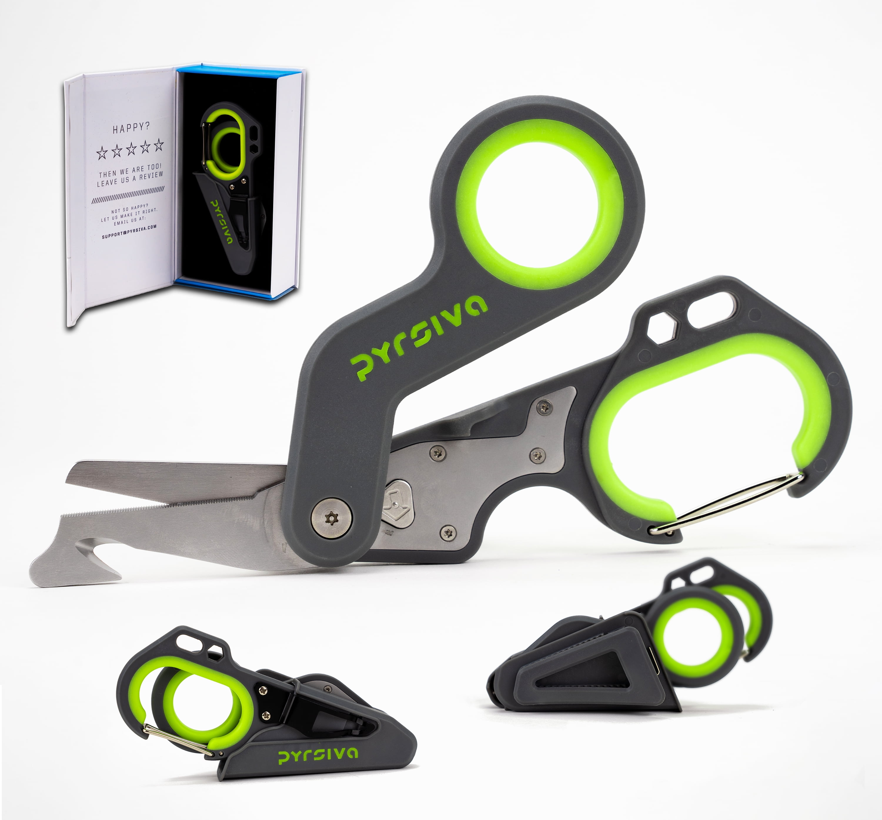 Foldable Emergency Trauma Shears by PYRSIVA Medical | Light Weight ...