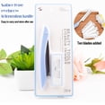 Foldable Eyebrow Shaver - Portable Facial Hair Trimmer, Stainless Steel ...