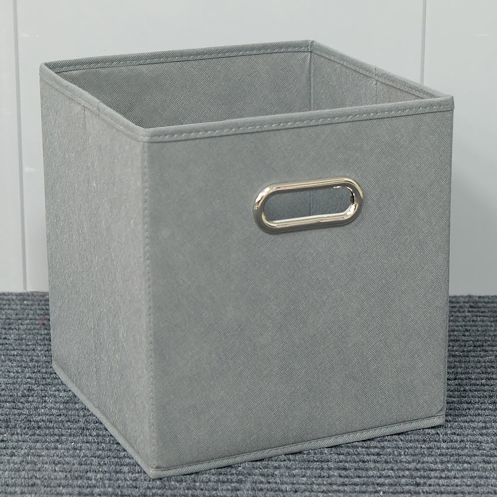 Foldable Fabric Cube Storage Bins Easy to Assemble Foldable Design ...