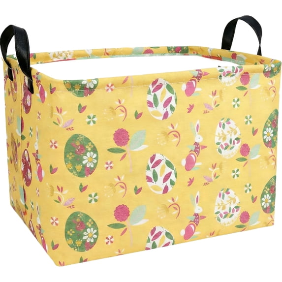 Foldable Fabric Storage Basket, Home and Kitchen Organizer with ...