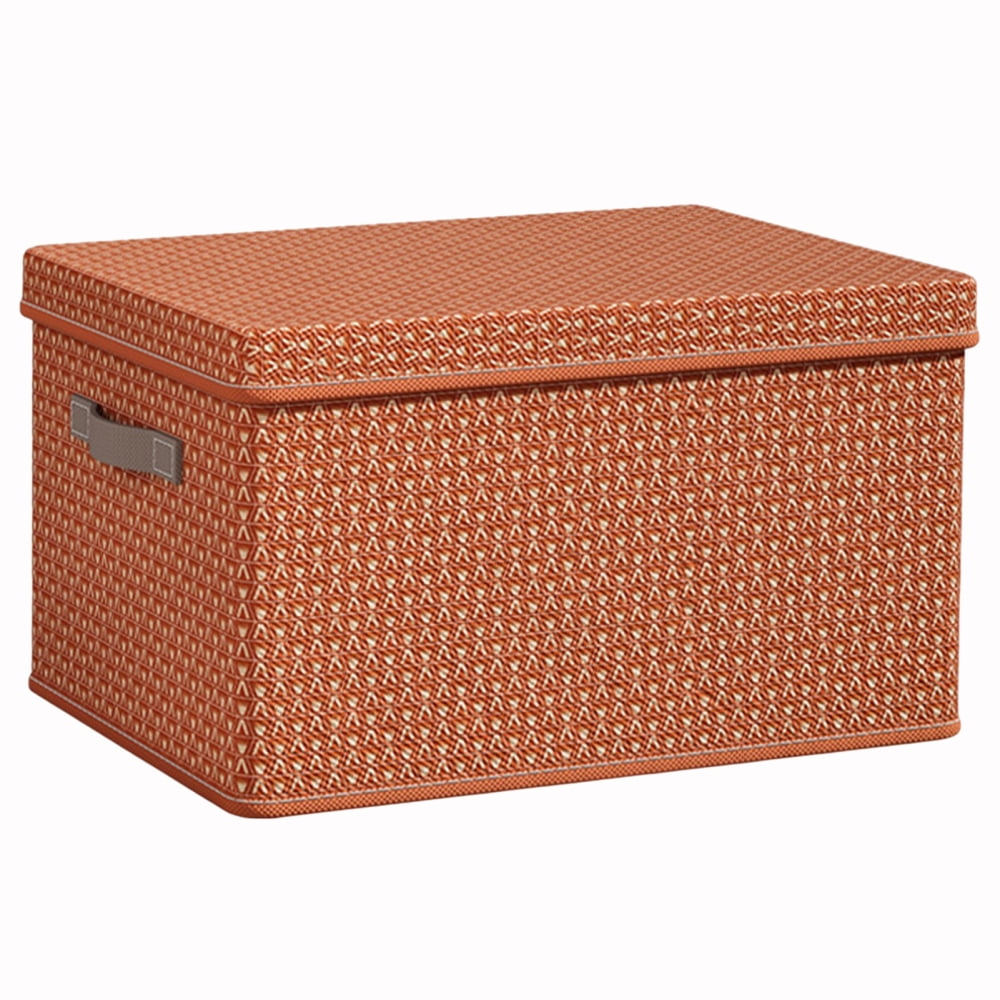 Foldable Fabric Storage Baskets With Handles Organizing Boxes for ...