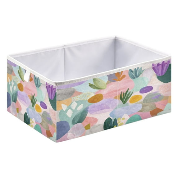 Foldable Fabric Storage Bin Home Cubes Clothing Organizer Bins Large ...