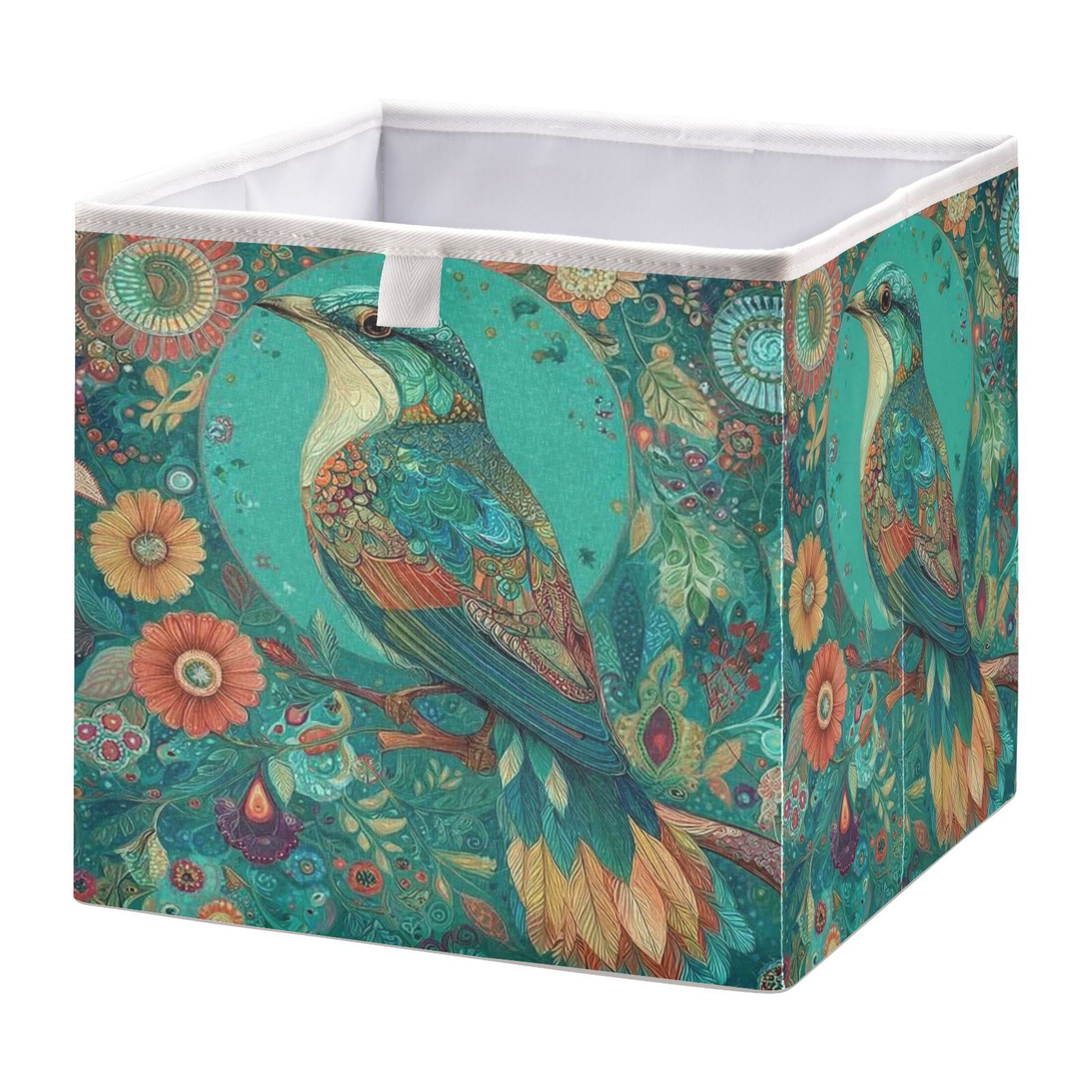 Foldable Fabric Storage Bin Home Cubes Clothing Organizer Bins Large ...