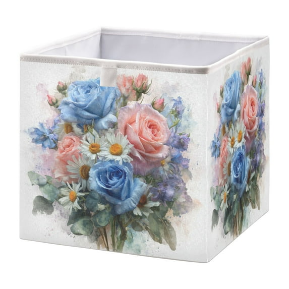 Foldable Fabric Storage Bin Home Cubes Clothing Organizer Bins Large ...