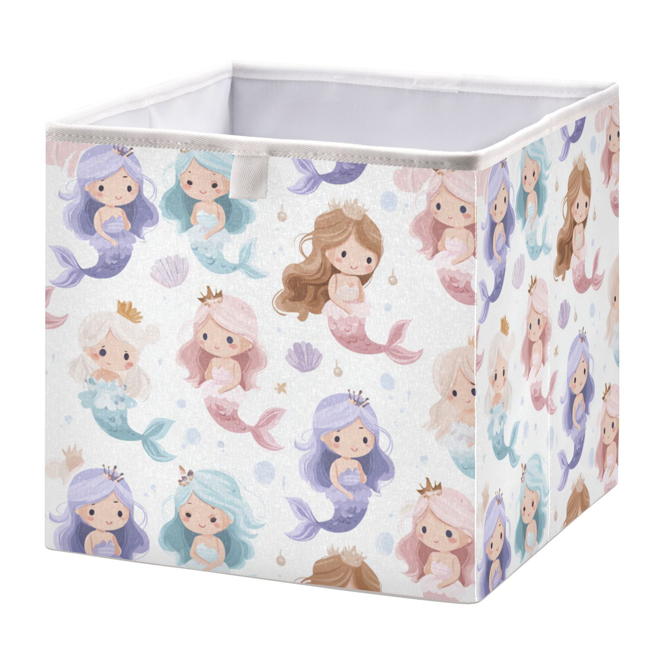 Foldable Fabric Storage Bin Home Cubes Clothing Organizer Bins Large ...