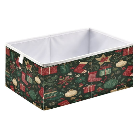 Foldable Fabric Storage Bin Home Cubes Clothing Organizer Bins Large ...