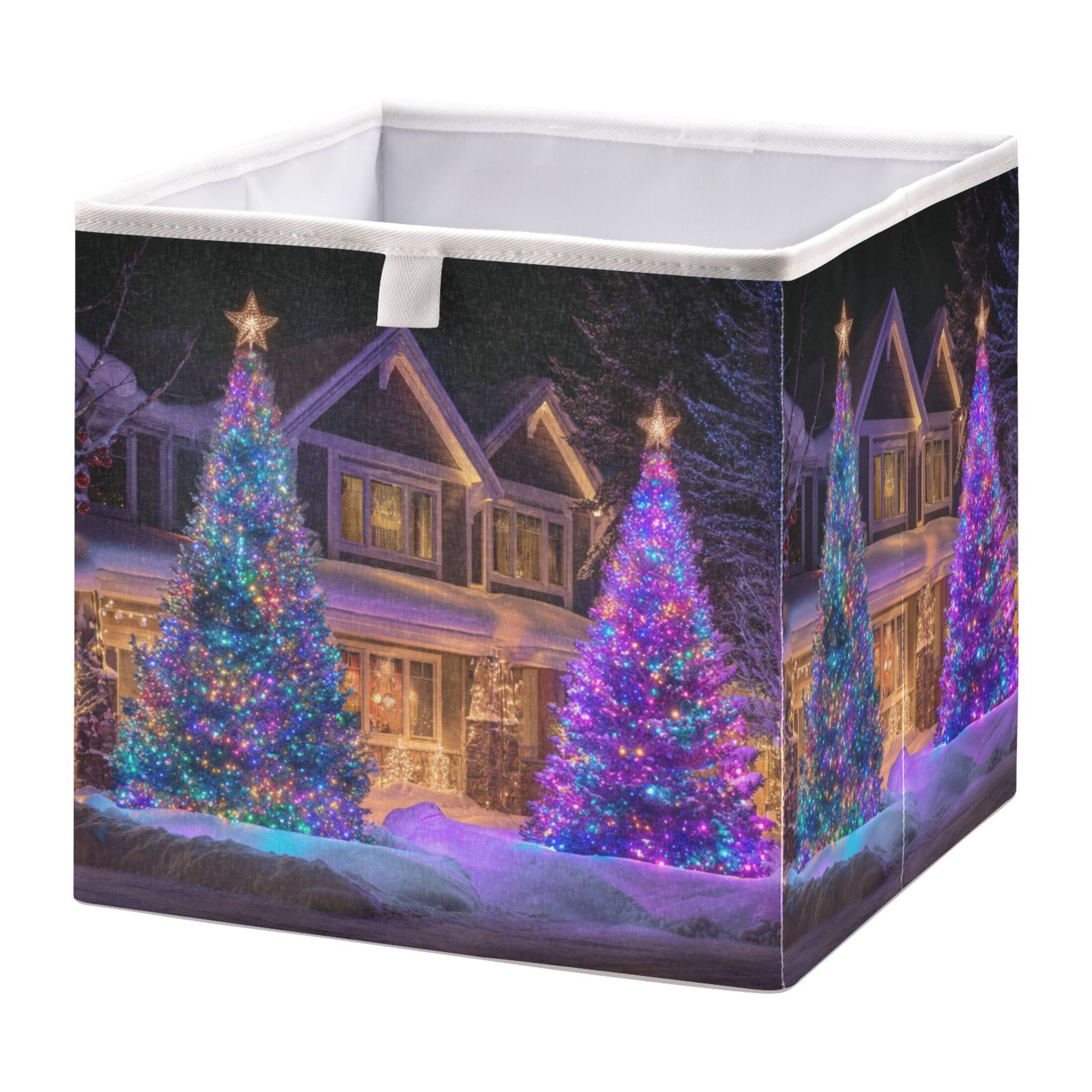 Foldable Fabric Storage Bin Home Cubes Clothing Organizer Bins Large ...