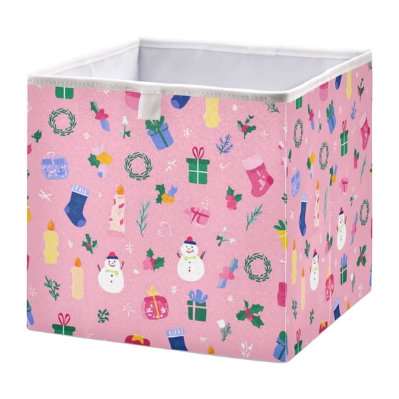 Foldable Fabric Storage Bin Home Cubes Clothing Organizer Bins Large ...
