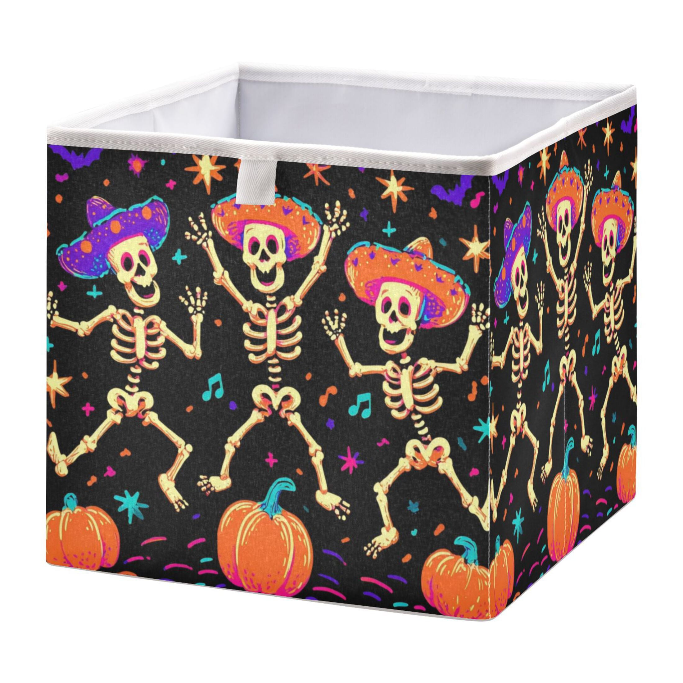 Foldable Fabric Storage Bin Home Cubes Clothing Organizer Bins Large ...