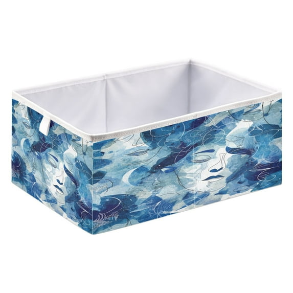 Foldable Fabric Storage Bin Home Cubes Clothing Organizer Bins Large ...