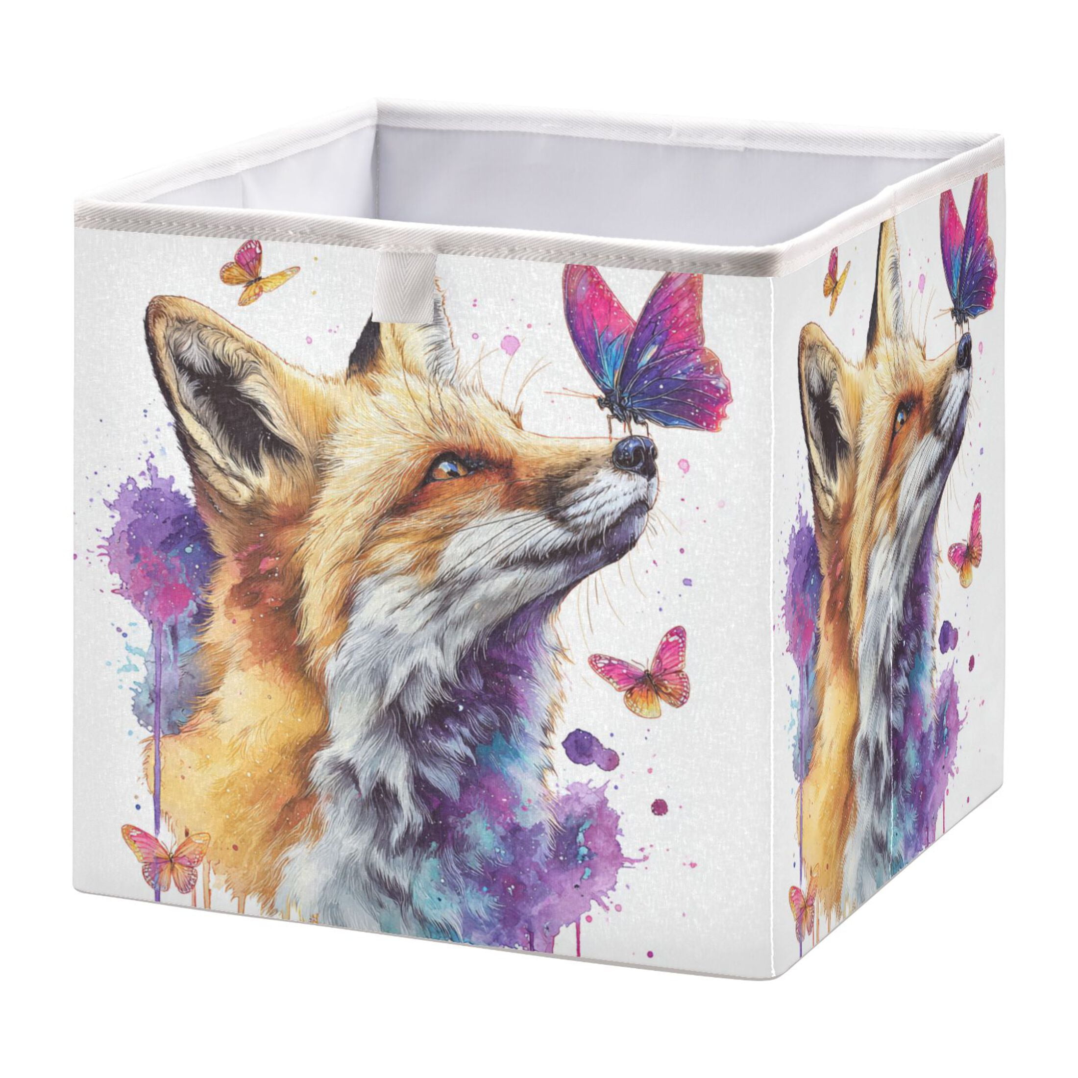 Foldable Fabric Storage Bin Home Cubes Clothing Organizer Bins Large ...
