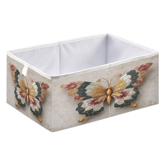 Foldable Fabric Storage Bin Home Cubes Clothing Organizer Bins Large ...