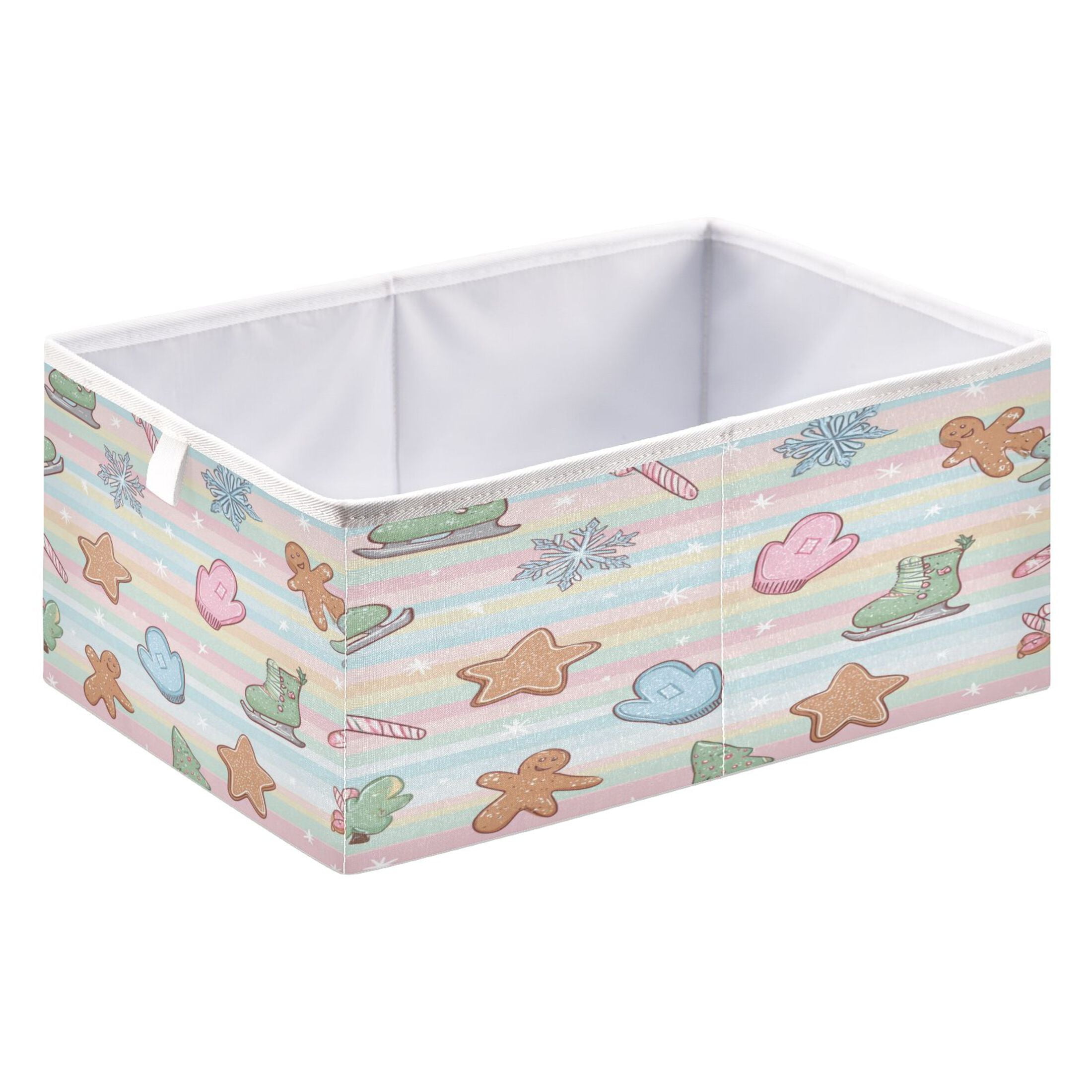 Foldable Fabric Storage Bin Home Cubes Clothing Organizer Bins Large ...