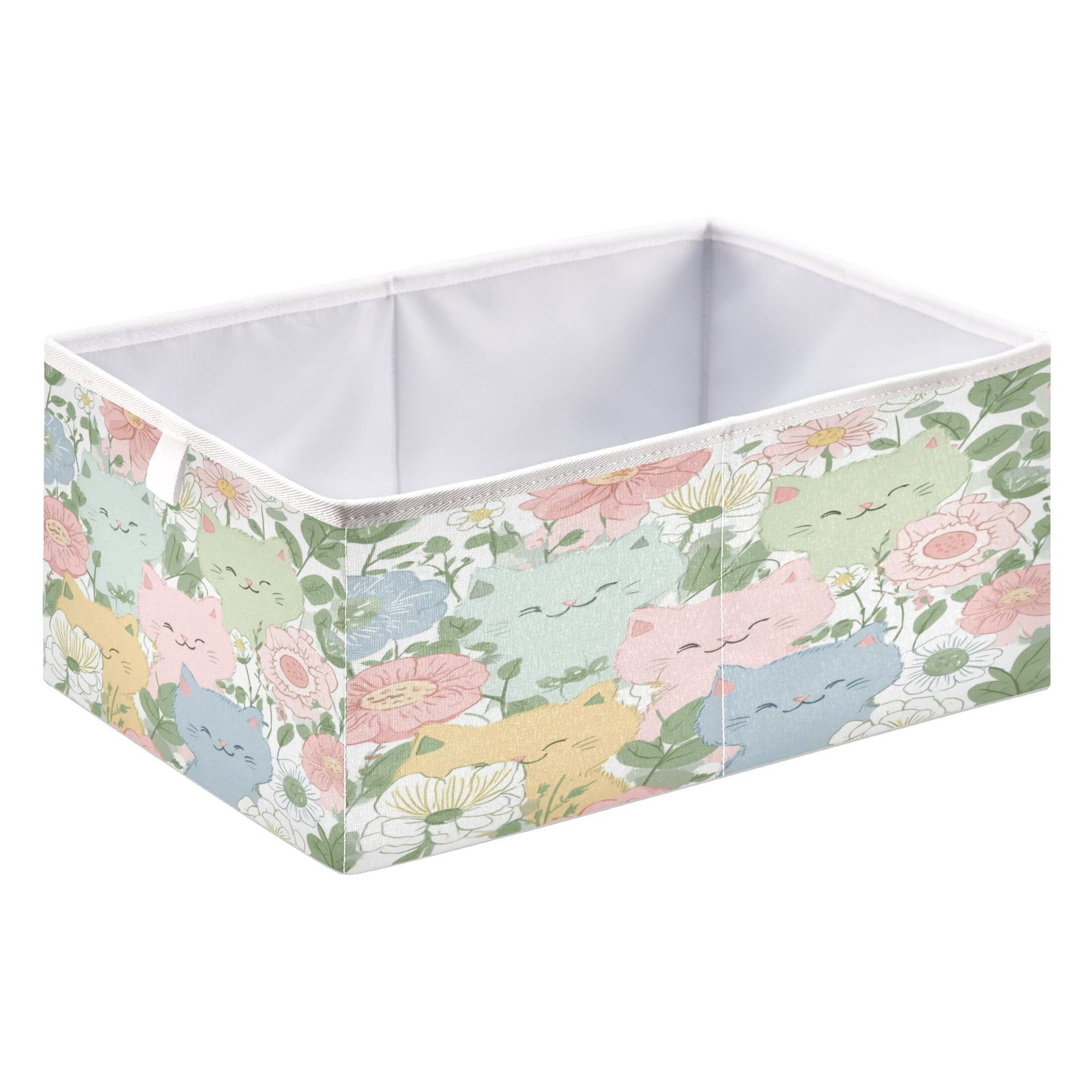 Foldable Fabric Storage Bin Home Cubes Clothing Organizer Bins Large ...