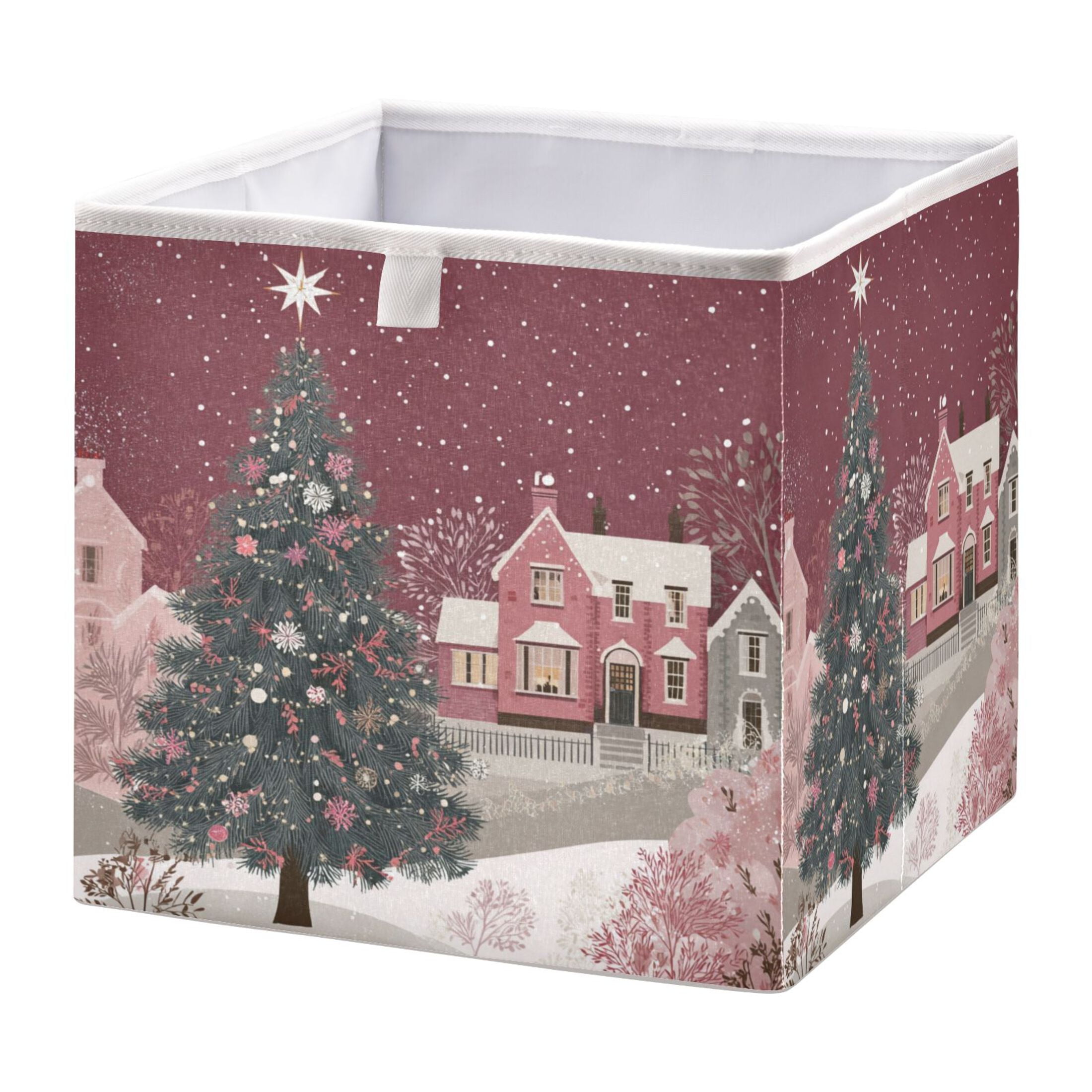 Foldable Fabric Storage Bin Home Cubes Clothing Organizer Bins Large ...