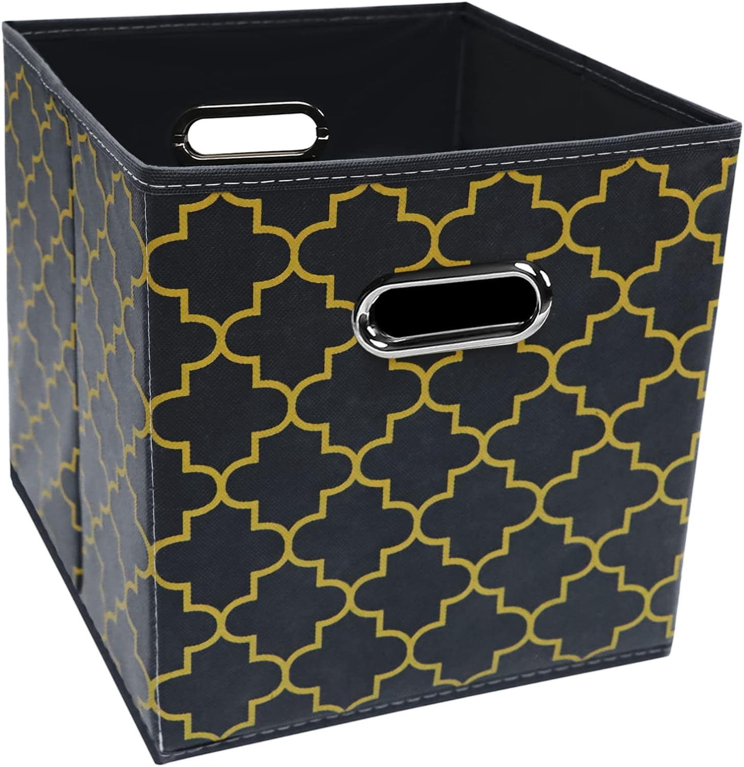 Foldable Fabric Storage Cubes Bins with Dual Handles, Durable Storage ...