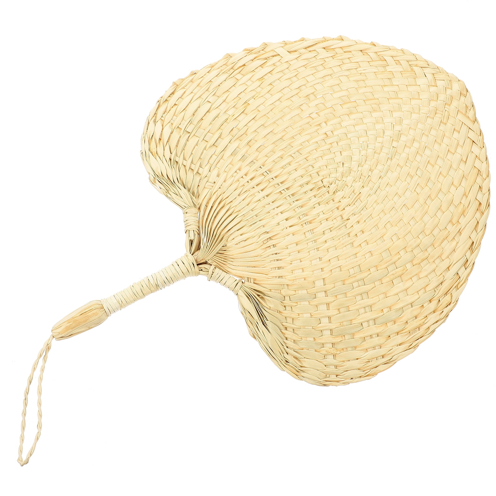 Raindrops Natural Hand Weaving Fan Chinese Style Bamboo Woven Fan Hand ...