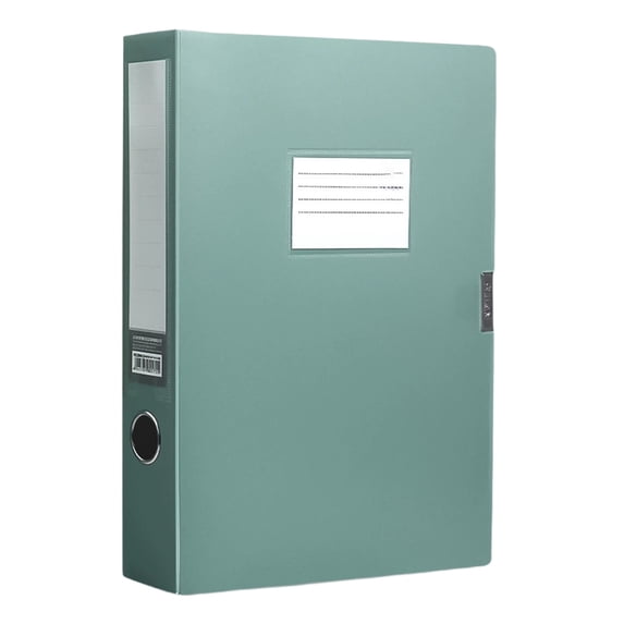 Foldable File Box, Thickened Polypropylene Collapsible Document ...