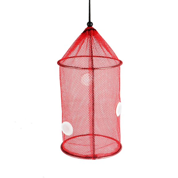 Foldable Fishing Baits Cage for Trapping and Live Fish Keep ...