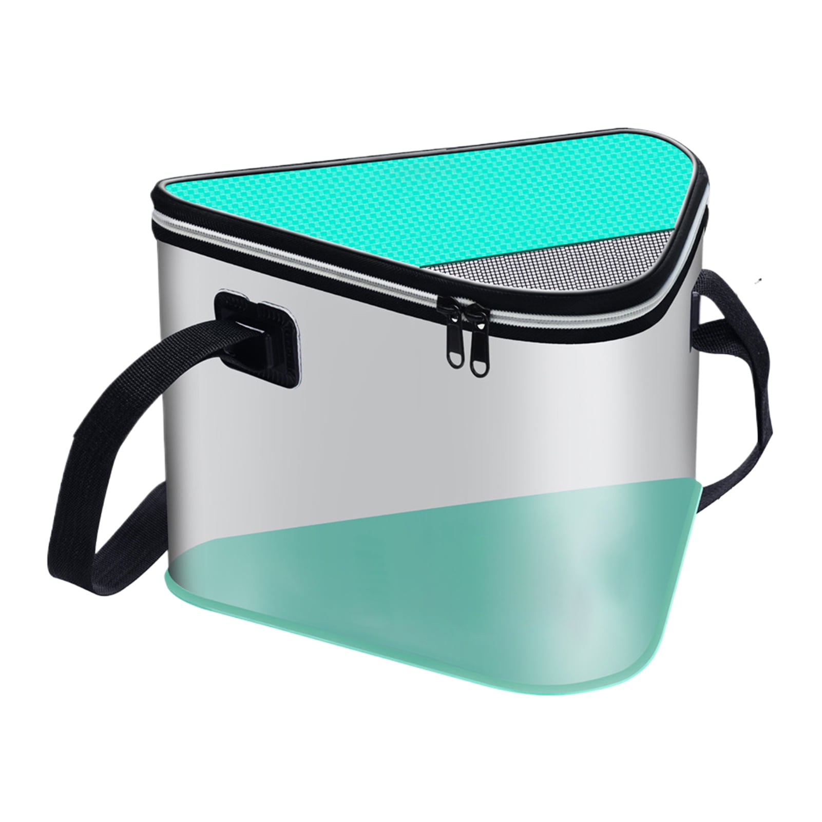 Foldable Fishing Bucket, 12L Portable Live Fish Storage Container ...