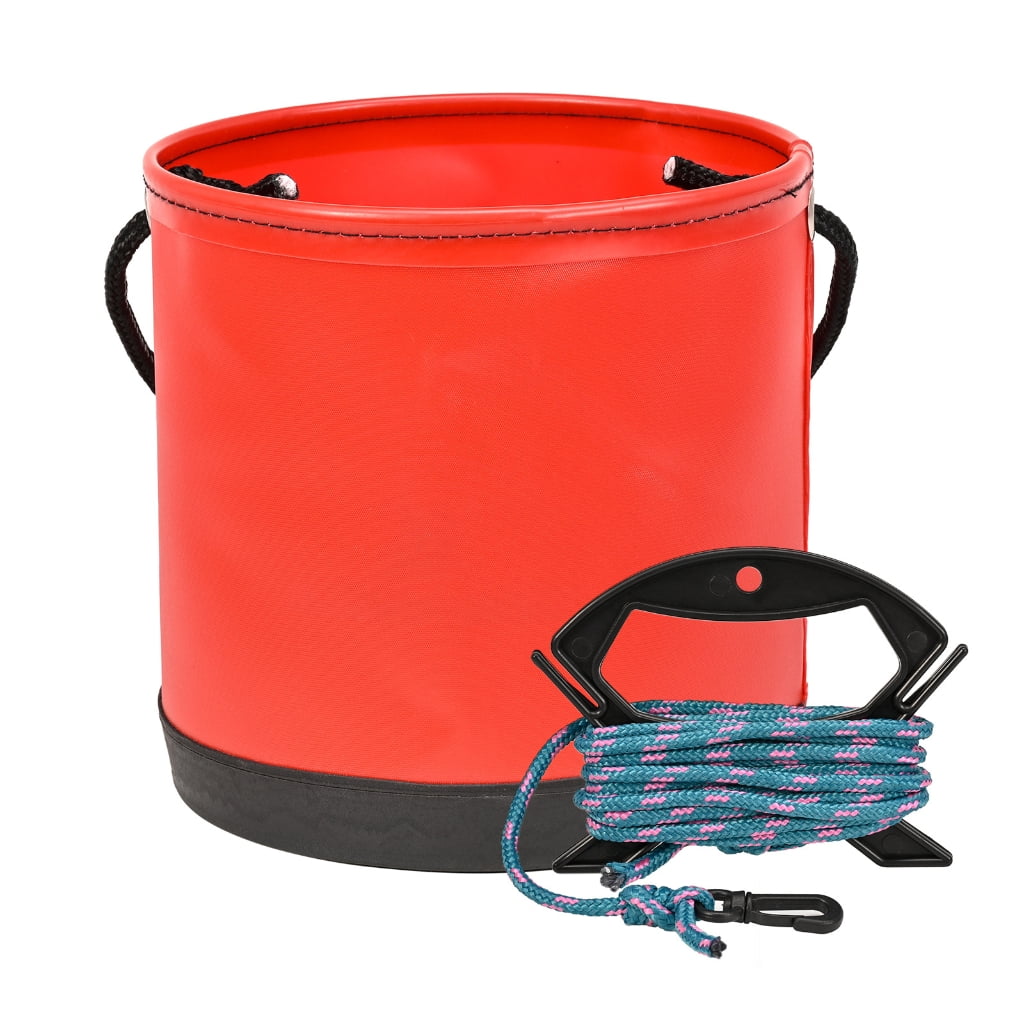 Foldable Fishing Bucket Water Container Folding Camping Wash Basins for ...