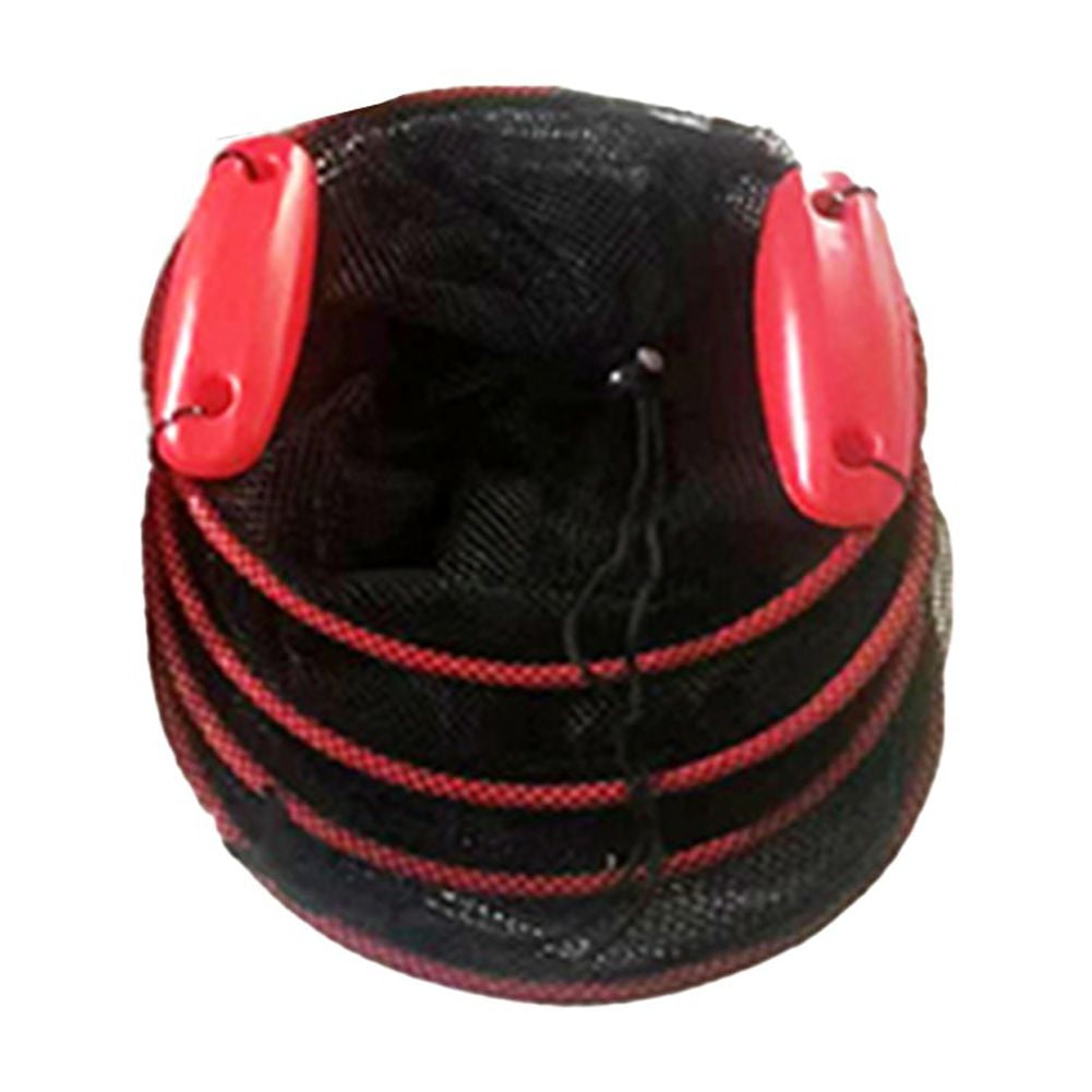Foldable Fishing Mesh Bait Cage Trap Floating Basket For Live Caught ...
