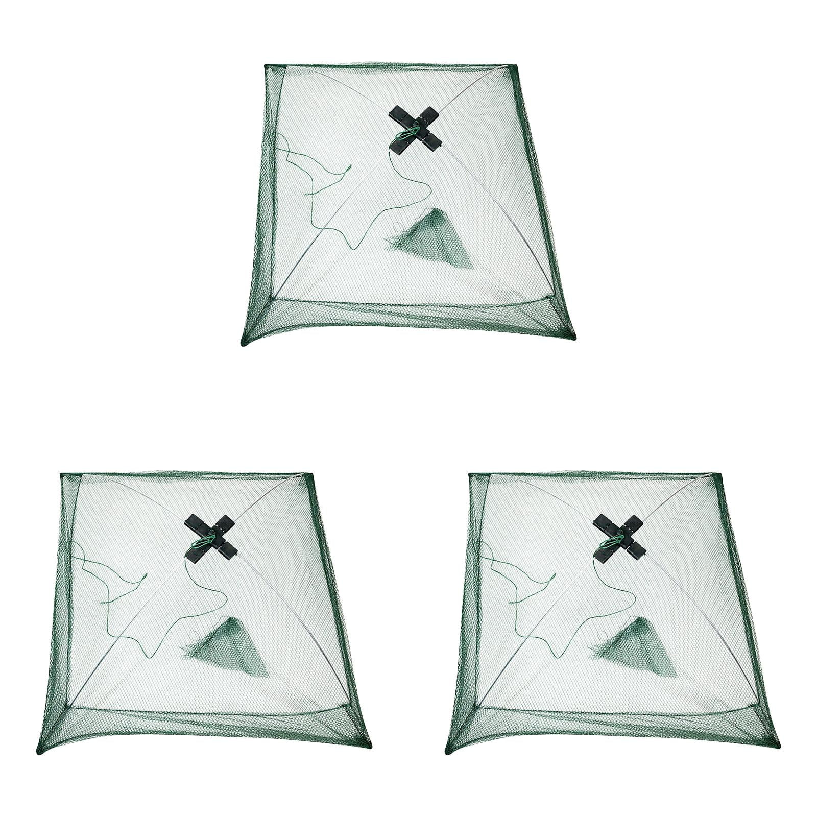 Foldable Fishing Mesh Trap Umbrella Cas Net Crab ShrimpFolding Net ...