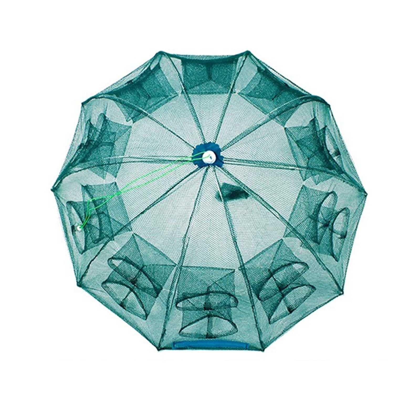 Foldable Fishing Trap Net | Automatic Pop-Up Cast Cage | Heavy-Duty Steel Frame | Portable ...