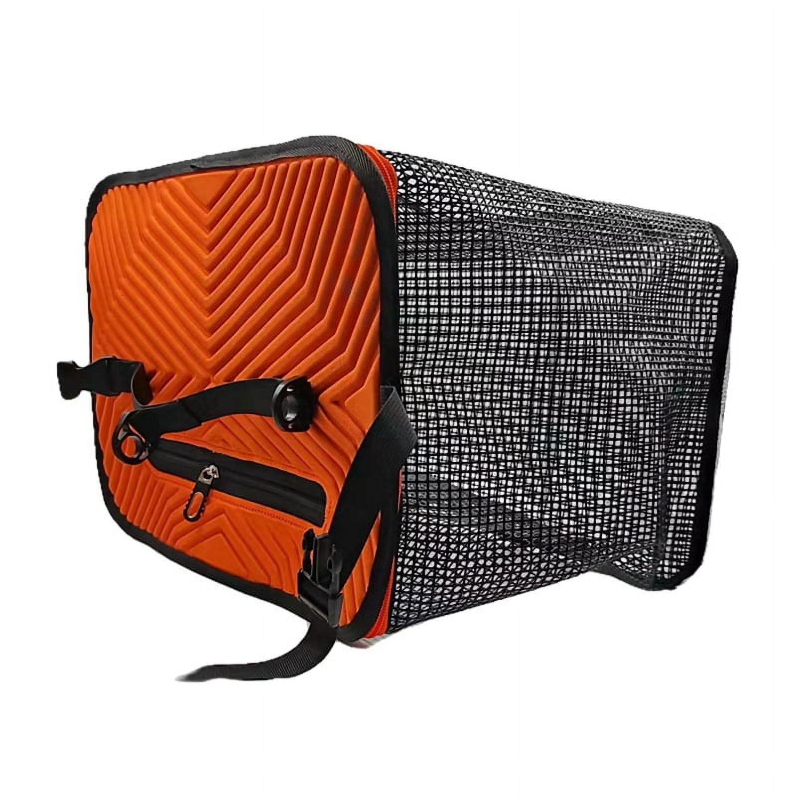 Foldable Floating Wire Fish Basket Foldable Fish Cage Hanging Mesh Fish ...