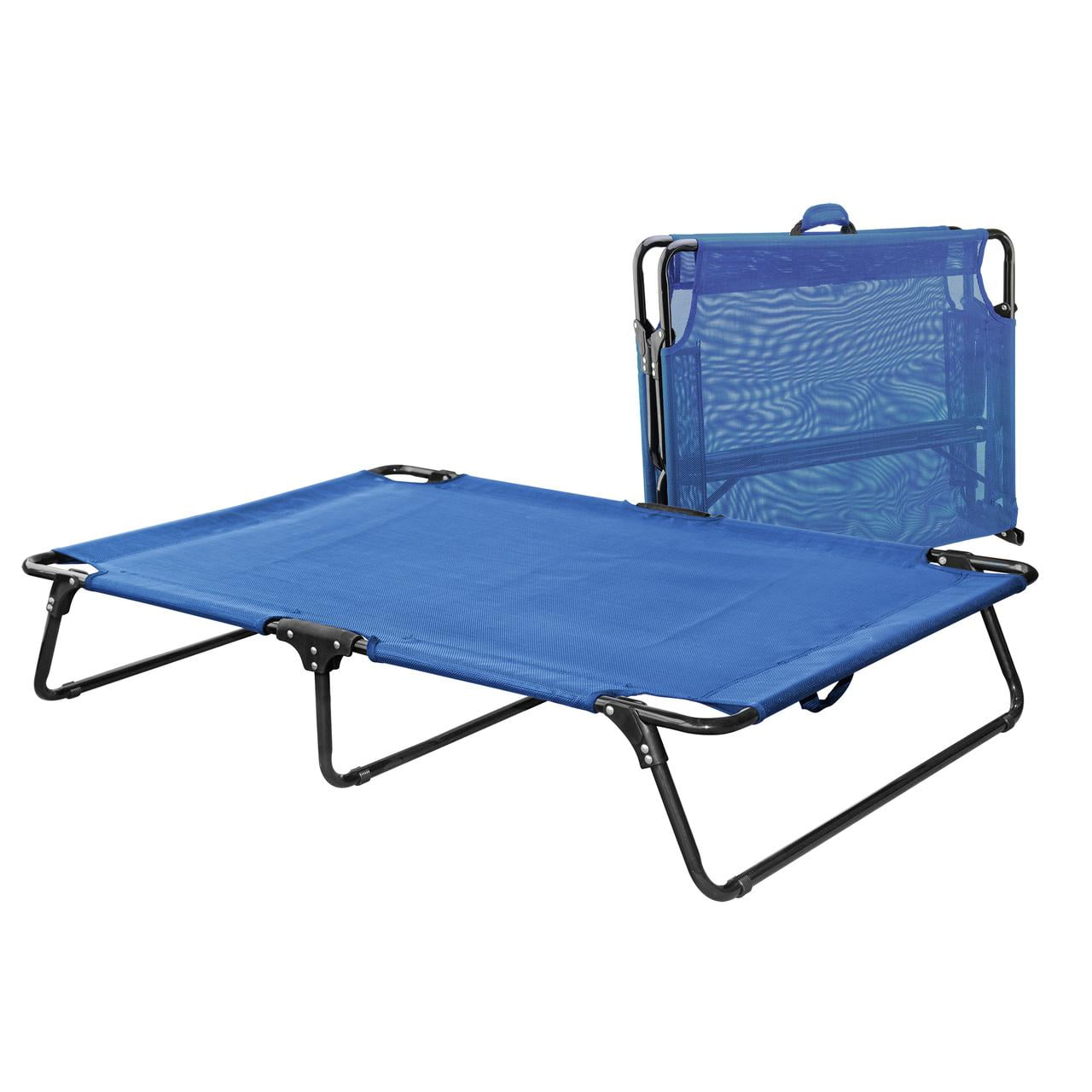 Foldable Folding Elevated Pet Bed, Indoor/Outdoor, 42" x 24" x 8 ...