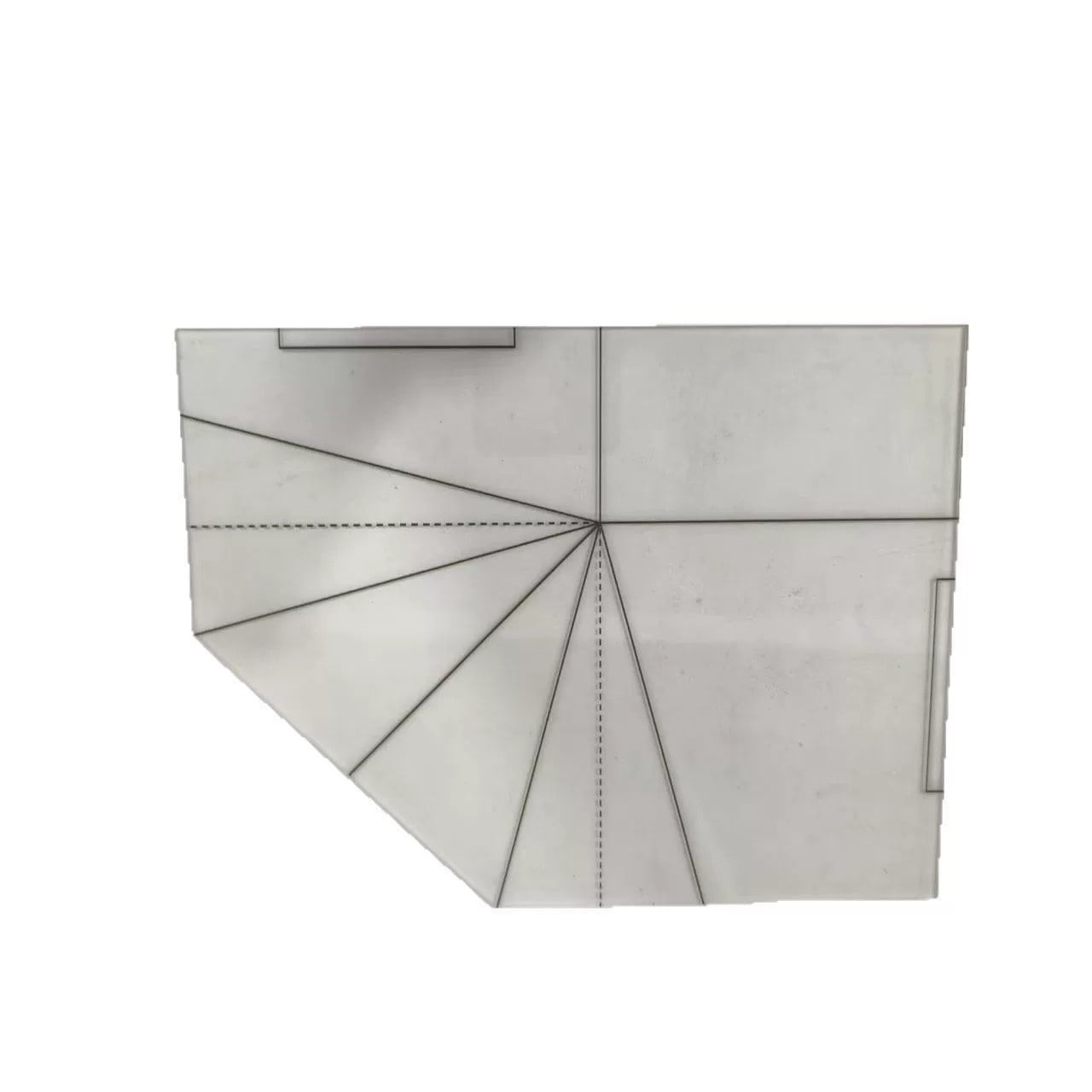 Foldable Food Basket Ruler, Sewing Template, Precision Cutting, Compact ...