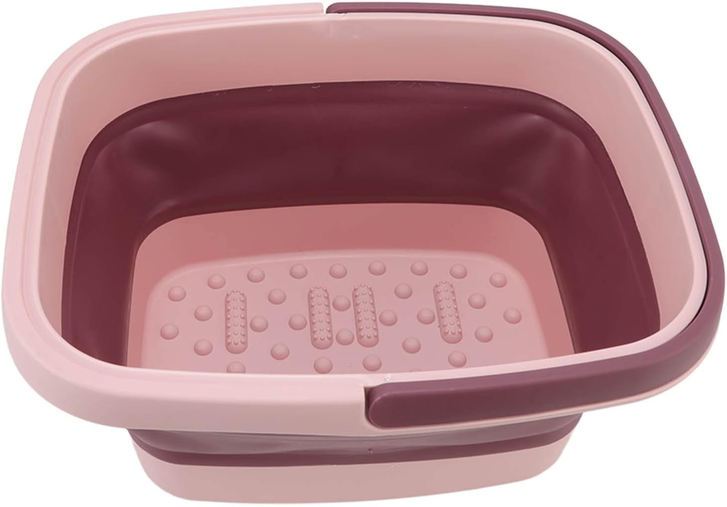 Foldable Foot Tub Portable Silicone Foot Massage Bath Bucket Household ...