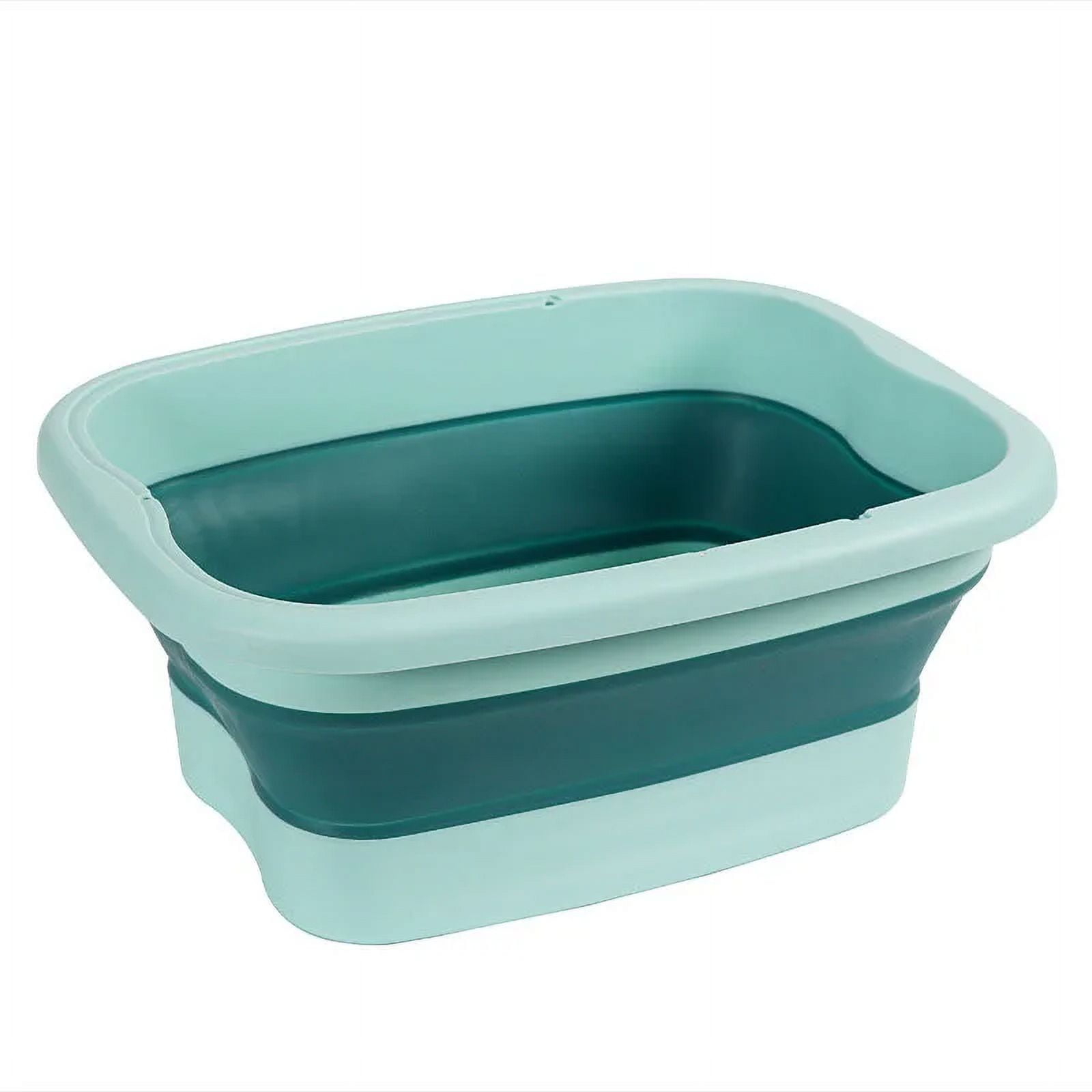 Foldable Footbath Massage Bucket Soaking Bucket Folding Basin Spa Foot ...
