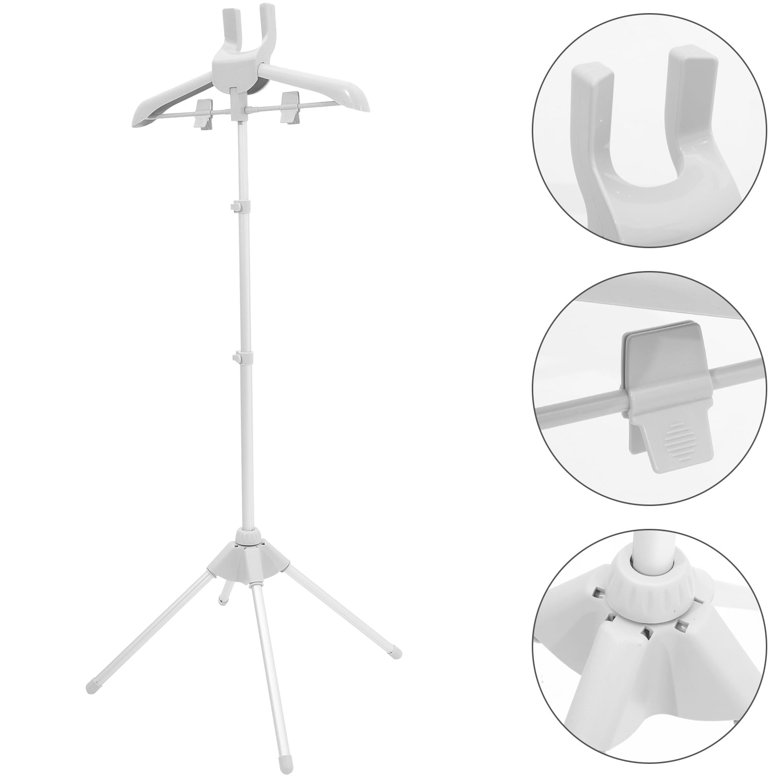 Foldable Garment Clothes Drying Rack Adjustable Handheld Garment ...