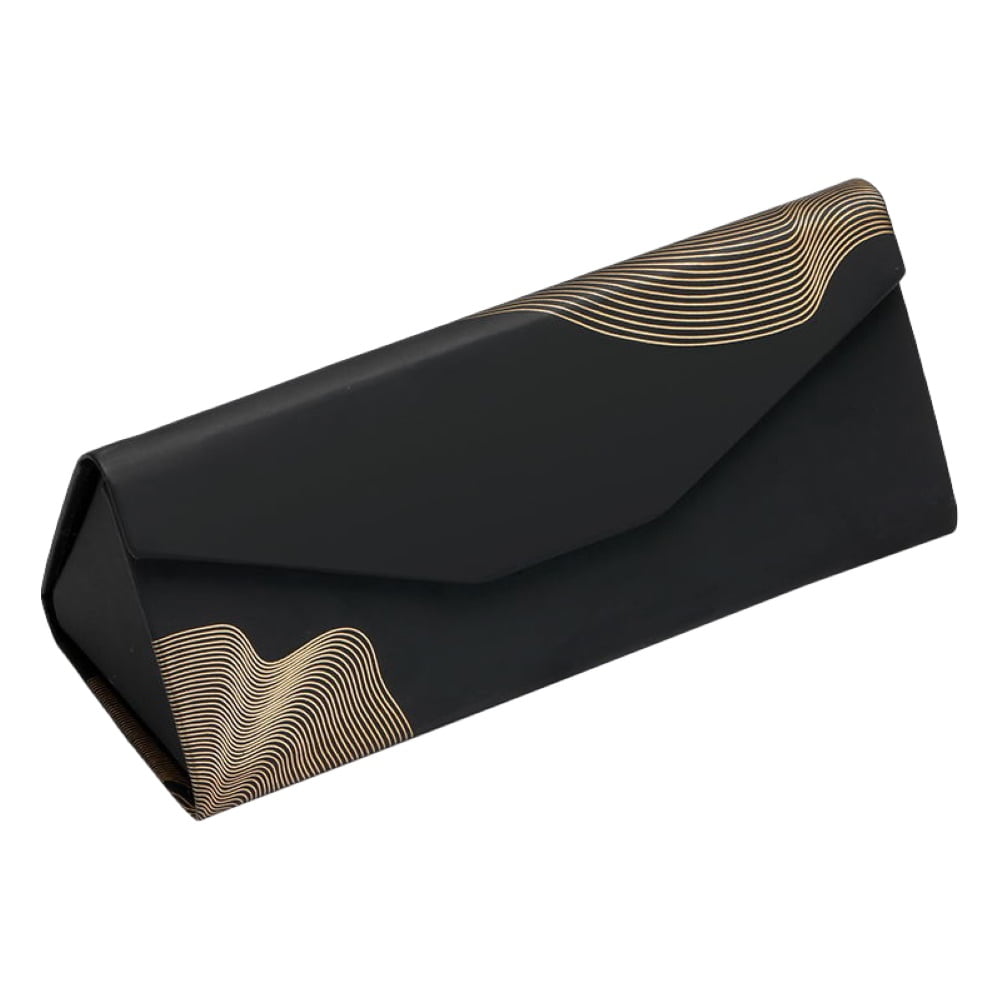 Foldable Glasses Sunglasses Case, PU Portable Eyeglass Case for Men ...