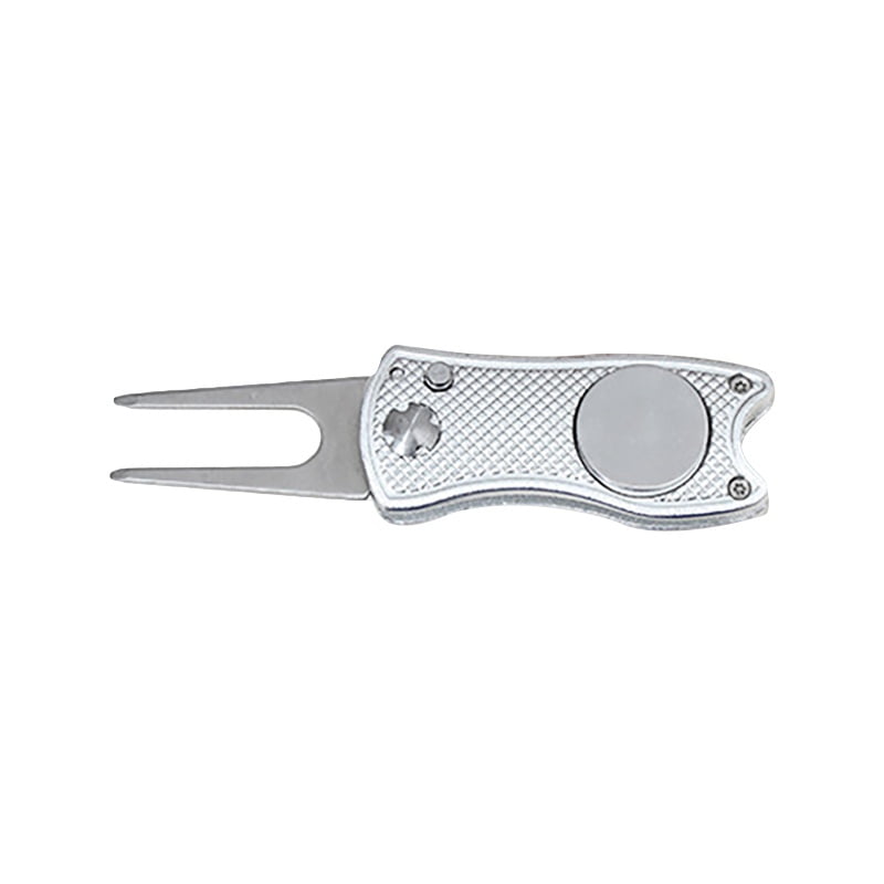 Foldable Golf Divot Repair Tool Switchblade Golf Pitch Fork Putting ...