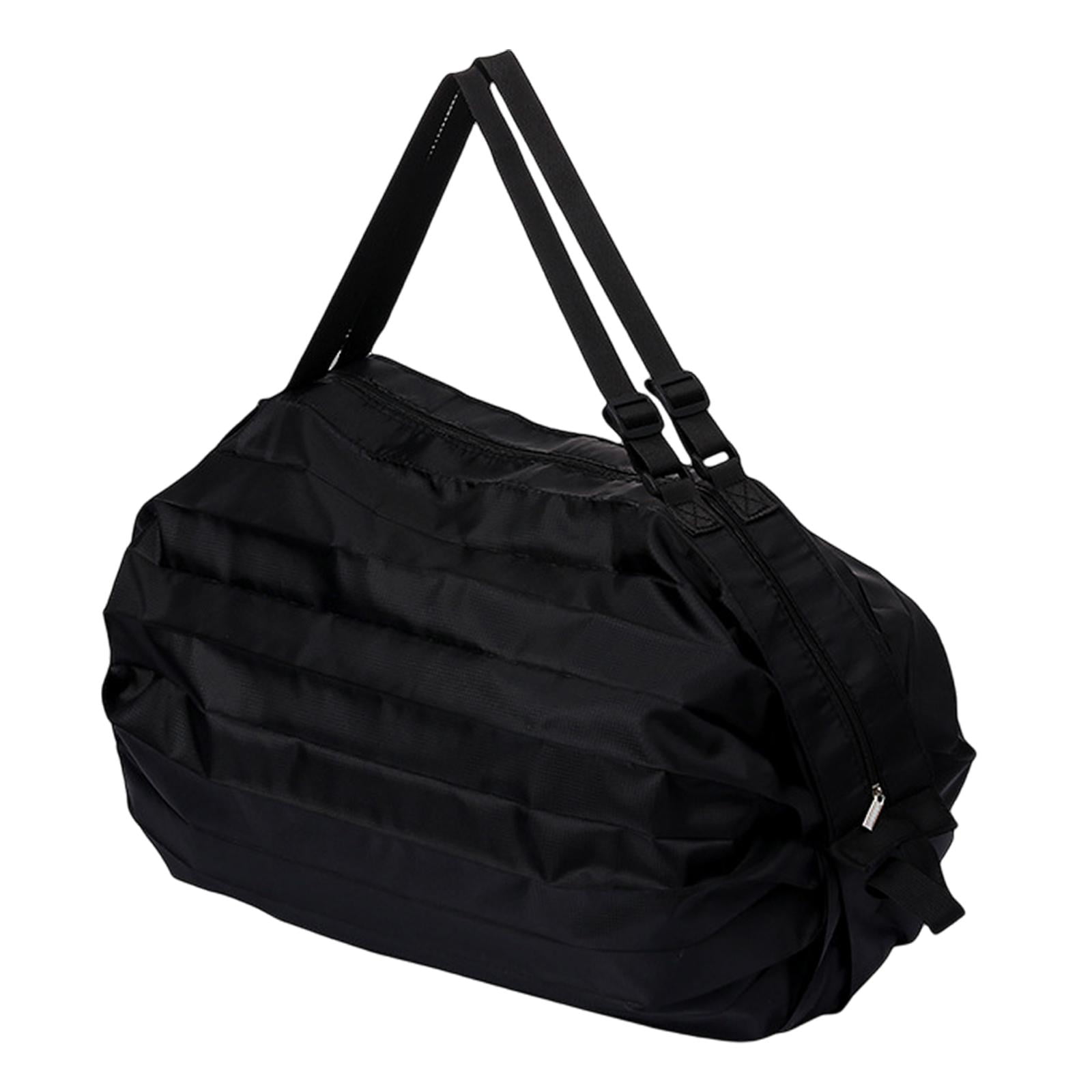 Foldable Grocery Storage Tote Adjustable Shoulder Strap Container Case ...